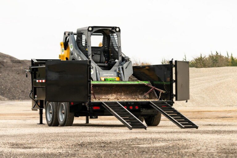 How to Safely Tow and Transport a Skid Steer or Compact Track Loader ...