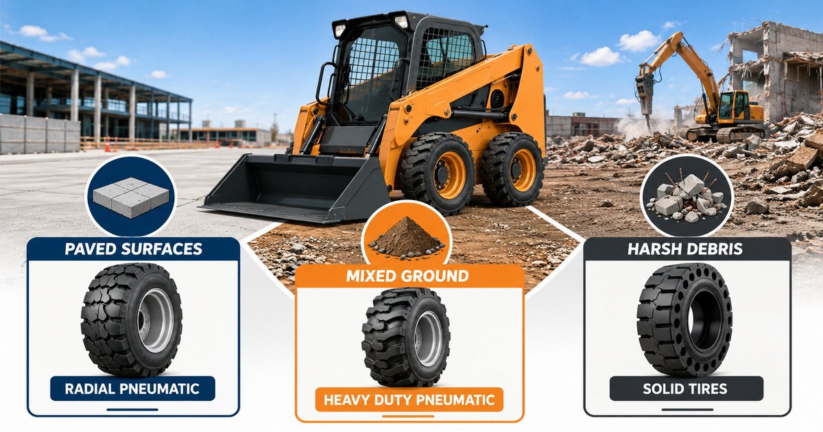 Choosing the Right Skid Steer Tires in 2026: A Practical Field Guide ...